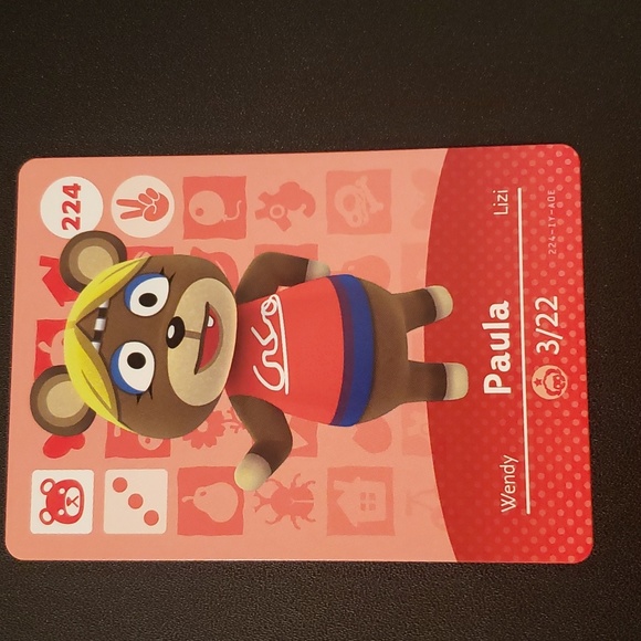 Nintendo | Other | 32 Paula 224 Animal Crossing Acnh Nintendo Switch ...
